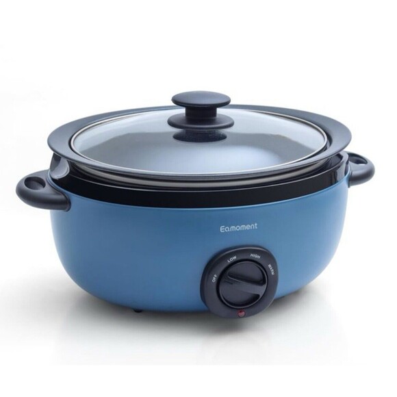 Eamoment | Kitchen | 35 Quart Slow Cooker Non Stick Pot Aluminum 3 ...